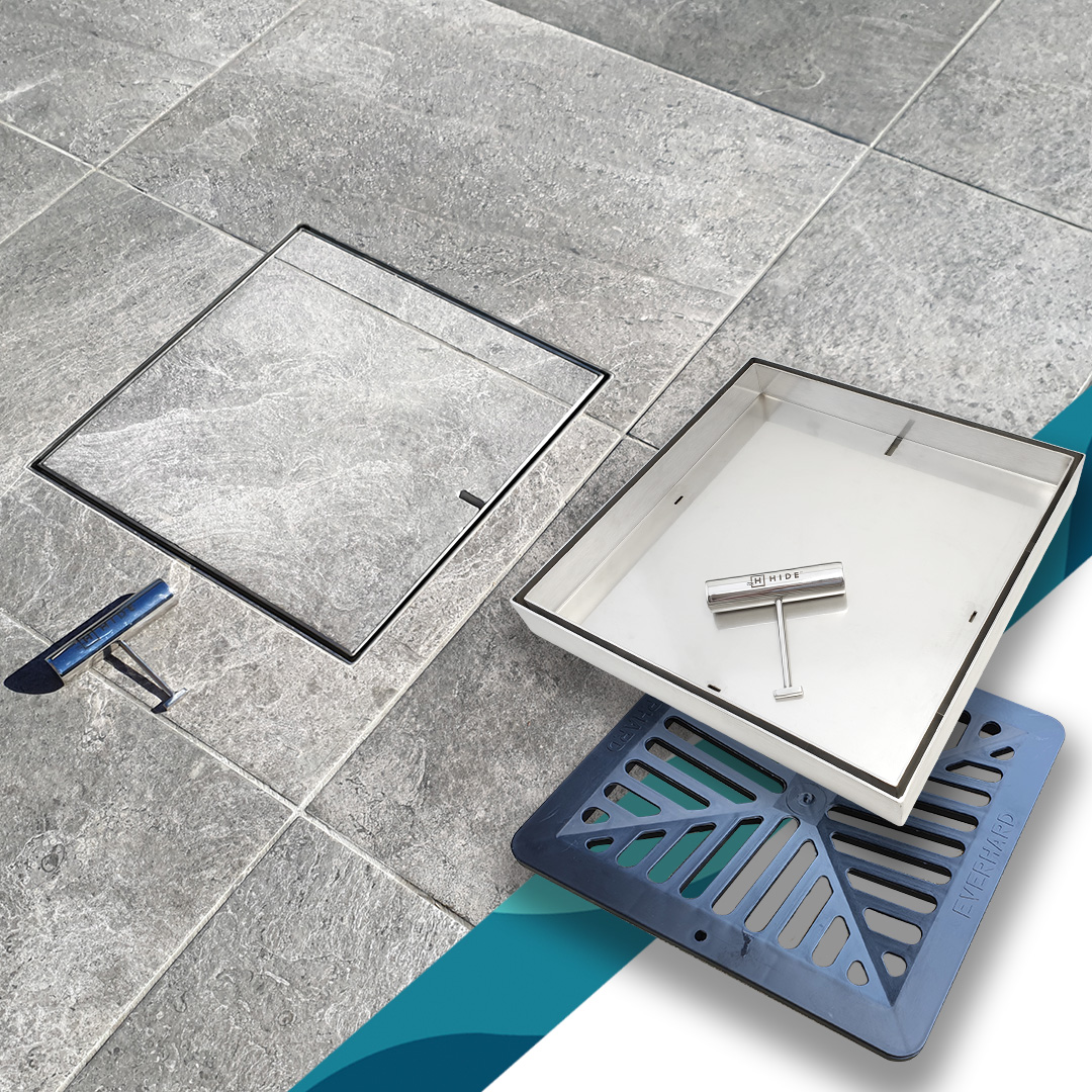 Concealed Access Covers | HIDE Skimmer Lids