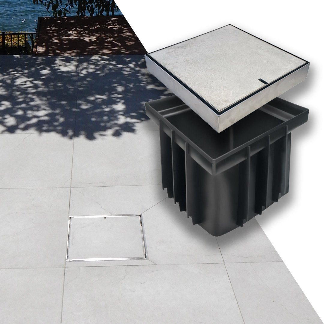 Concealed Drain Covers | External Drainage | HIDE Skimmer Lids