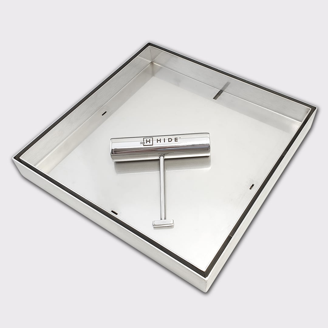 Concealed Drain Covers for Outdoor Drainage | HIDE