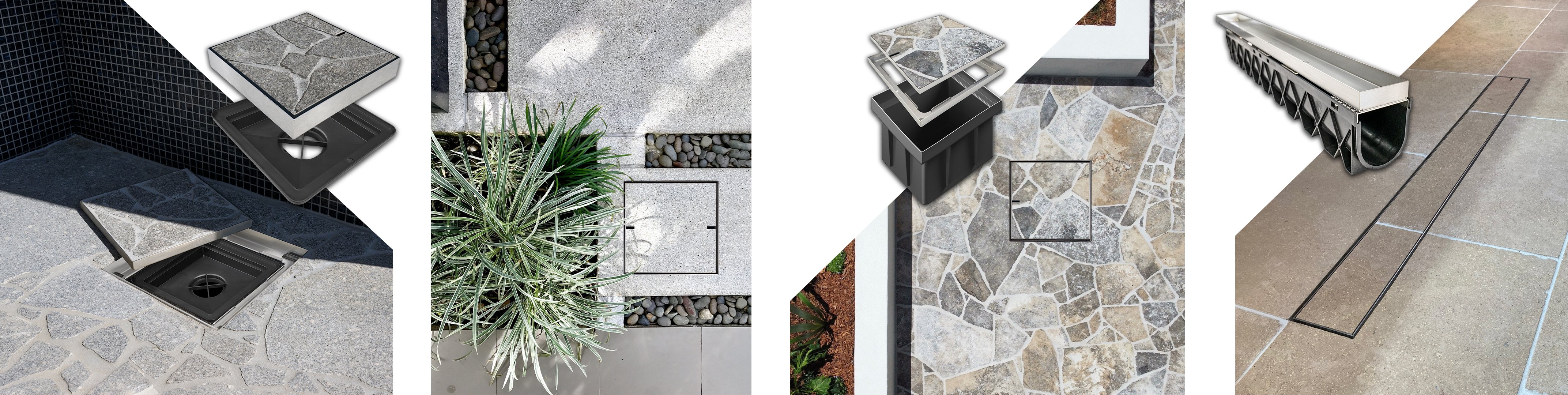 Concealed Drain Covers | External Drainage | HIDE Skimmer Lids