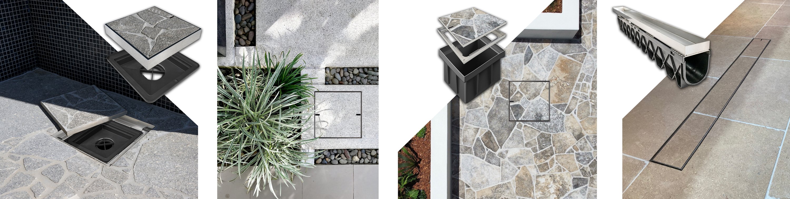 Concealed Drain Covers | External Drainage | HIDE Skimmer Lids