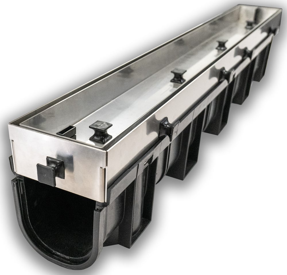 Concrete Linear Drain Covers | External Drainage | HIDE Inlay Covers