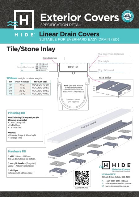 Hidden Skimmer Covers | HIDE Skimmer Lids