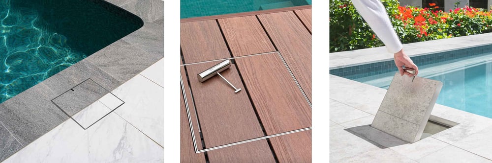 Hidden Skimmer Covers | HIDE Skimmer Lids