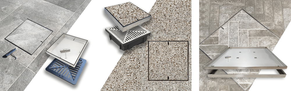 Concealed Drain Covers | External Drainage | HIDE Skimmer Lids