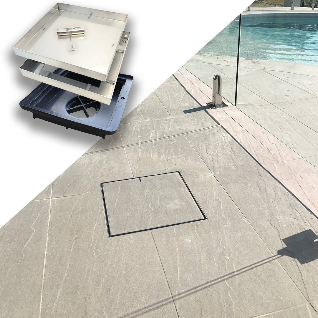 Concealed Drain Covers | External Drainage | HIDE Skimmer Lids