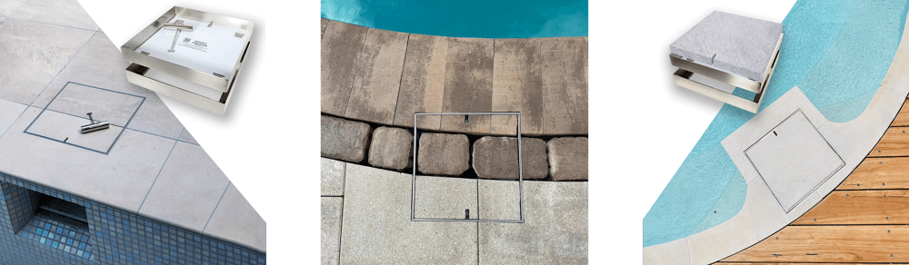 Hidden Skimmer Covers | HIDE Skimmer Lids
