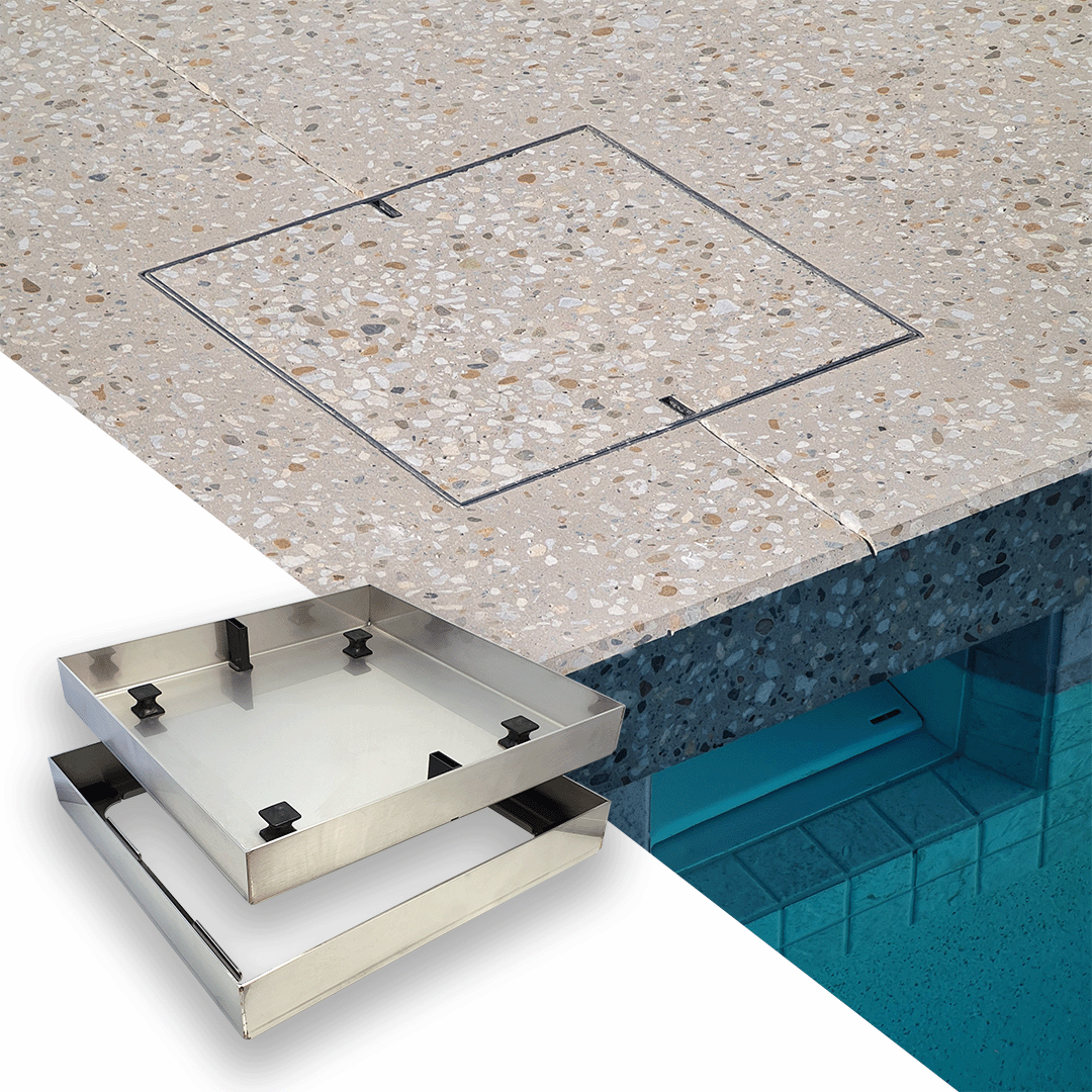 HIDE Concrete Covers Introduction | HIDE Skimmer Lids